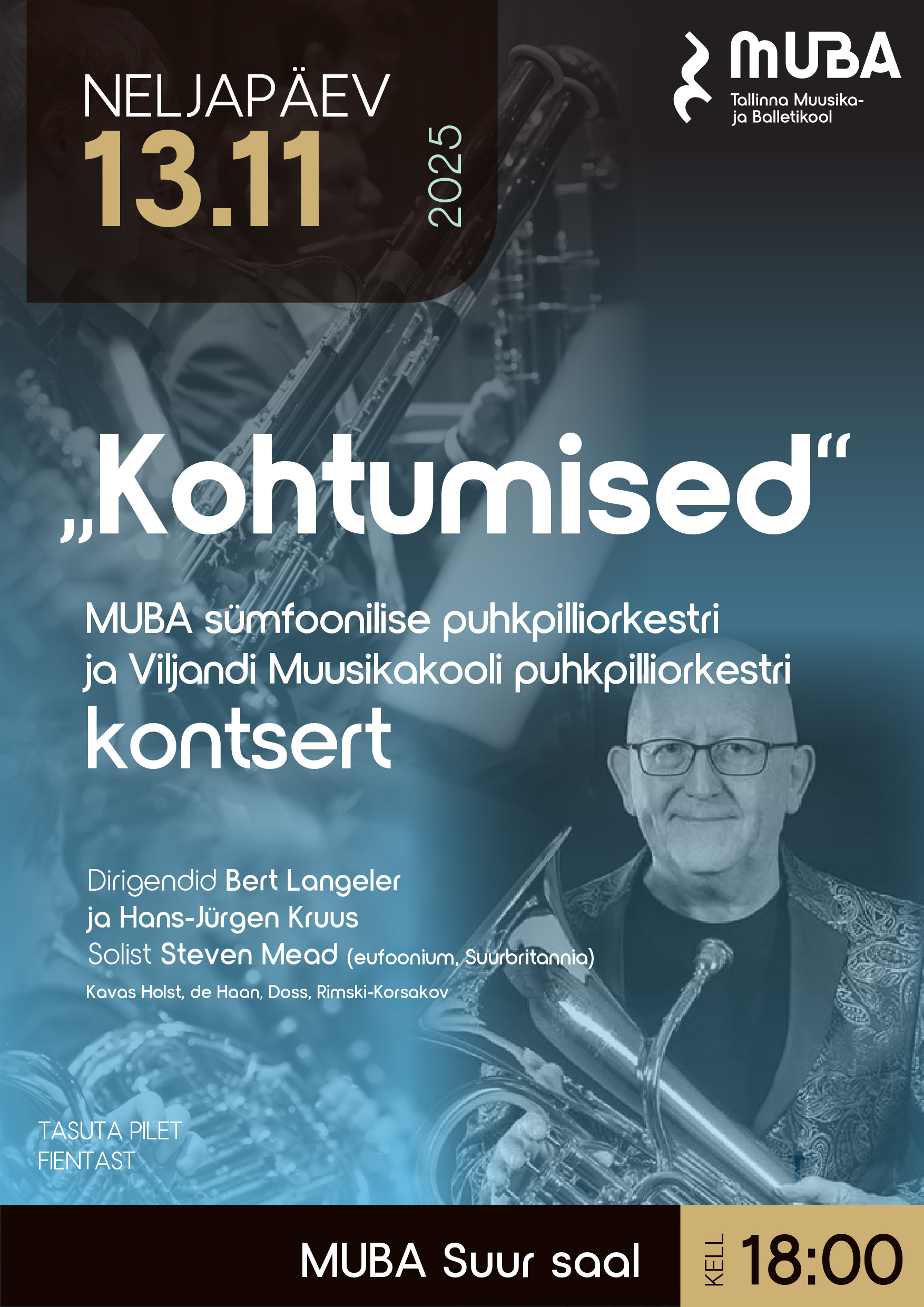 MUBA sümfoonilise puhkpilliorkestri ja Viljandi Muusikakooli ...