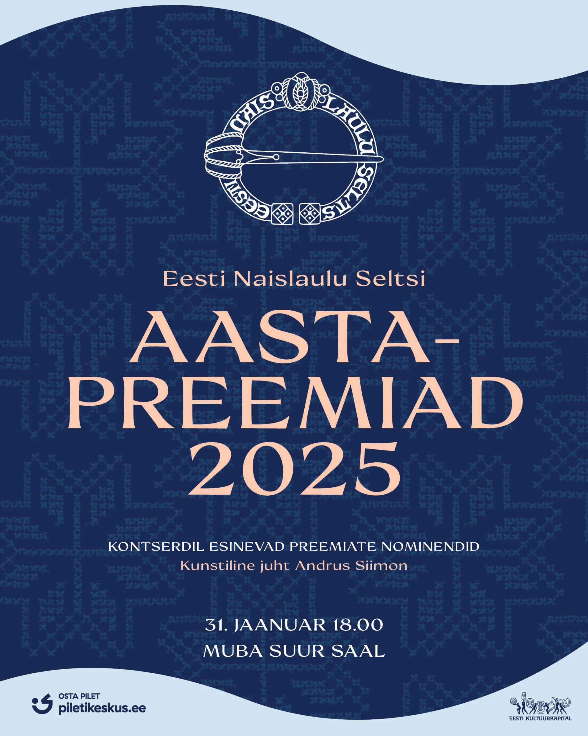 Eesti Naislaulu Seltsi Aastapreemiad 2025 - Tallinna Muusika- ja ...
